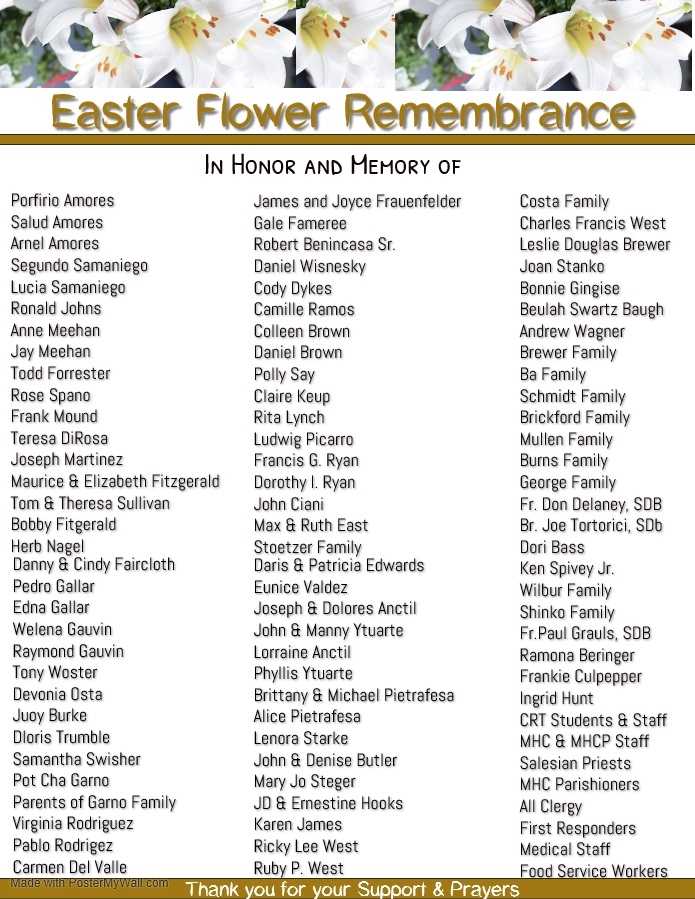 Mary Help of Christians Parish - Home